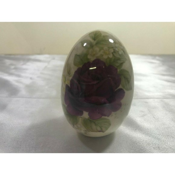 Unknown | Holiday | Vintage Hand Decorated Egg Collectible Display ...